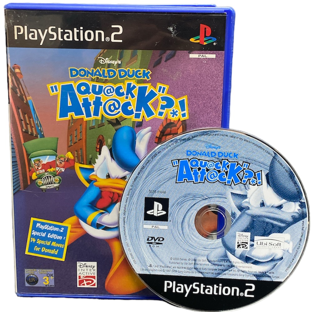 Pre-owned Sony PlayStation 2 Game Donald Duck - Quack Attack - Own4Less